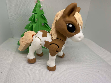 3D Pony/Horse 3 sizes – Movable and Full of Personality-Fidget-Collect ...