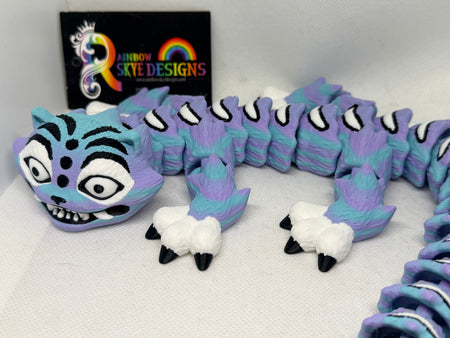 derpy tiger cat dragon 3D – Rainbow Skye Designs