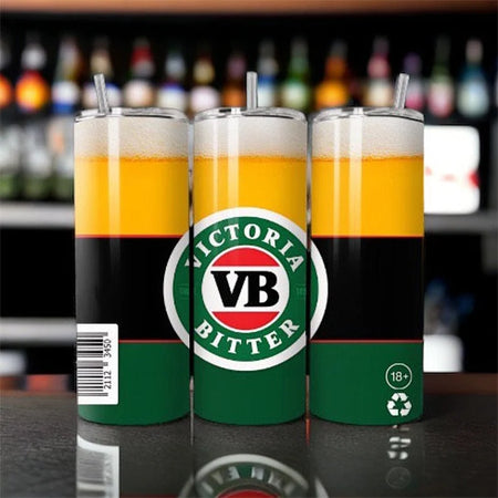 VB Beer 20oz tumbler – Rainbow Skye Designs