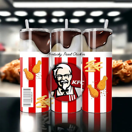 KFC 20oz tumbler – Rainbow Skye Designs