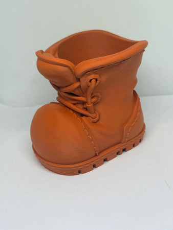 Boot Planter – 3D Printed Decorative Pot – Rainbow Skye Designs