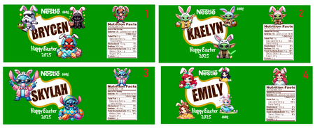 Milo Easter Personalized tins – Rainbow Skye Designs