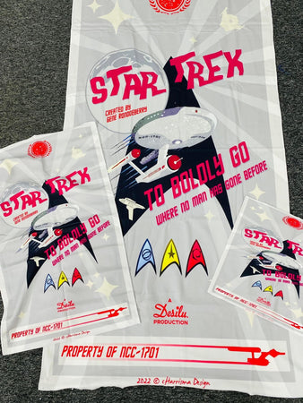 Star Trek towel set – Rainbow Skye Designs